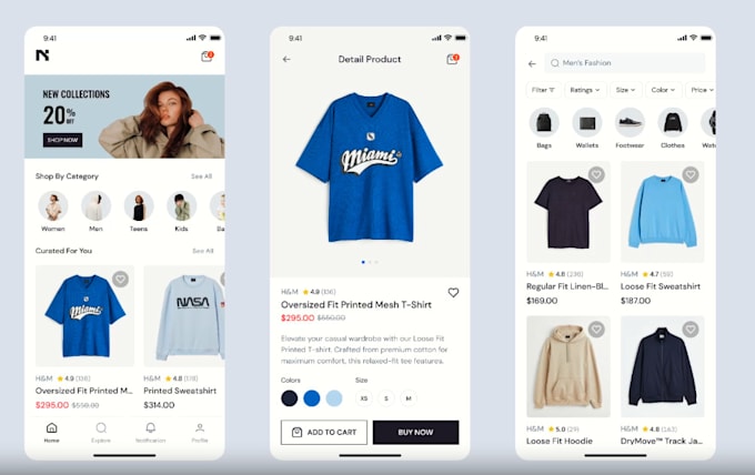 Create ecommerce website, multi vendor app, marketplace website restaurant app by Markendel | Fiverr
