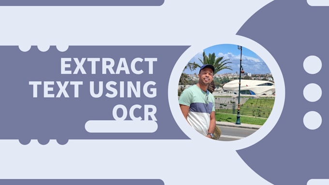 Extract text from images, pdf and other documents using ocr by Tahayassine93 | Fiverr