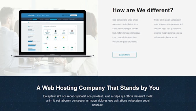 Design professional modern website using bootstrap by M_haque | Fiverr