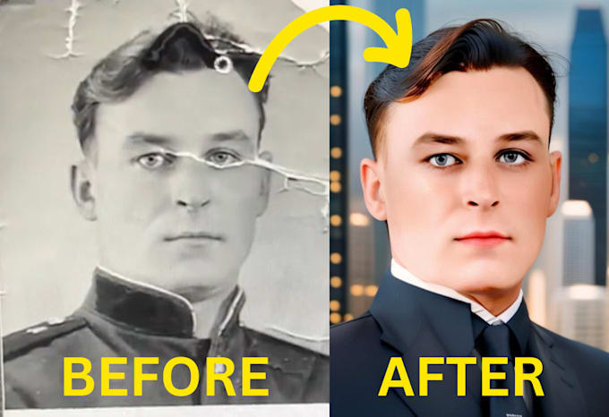 Restore old photos, photo restoration and colorize by Aanish2518 | Fiverr