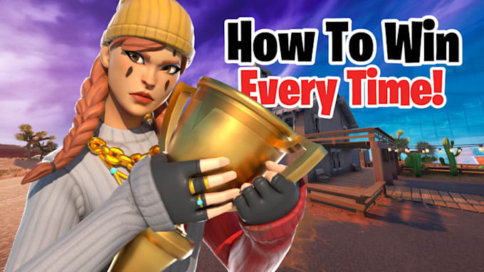 Professional fortnite thumbnail editor by Jamesongolfer | Fiverr