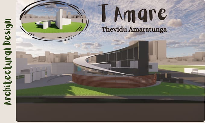 Create custom architectural designs and 3d models by Theviduramila | Fiverr