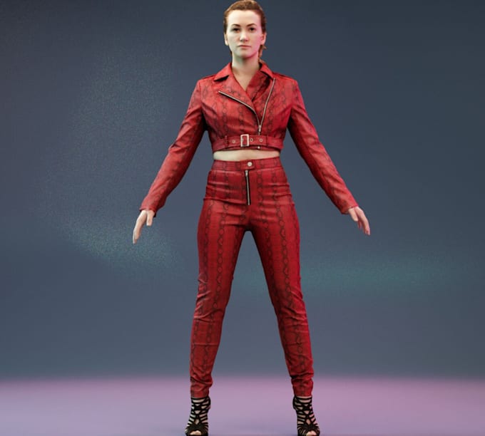 Change your 3d character skin,fix topology,setup rig for ue5,bake ...