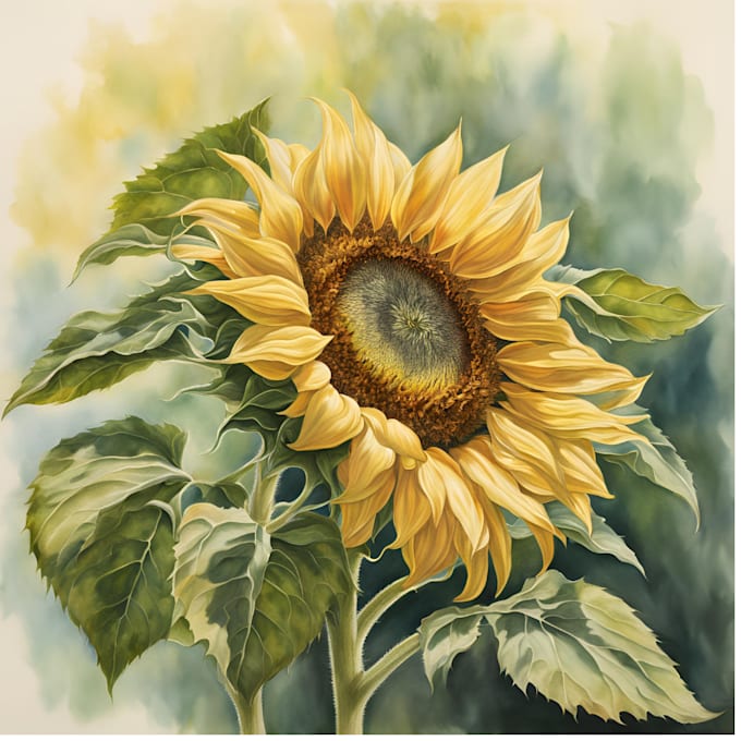 Create a realistic botanical drawing by Gideaarendse | Fiverr