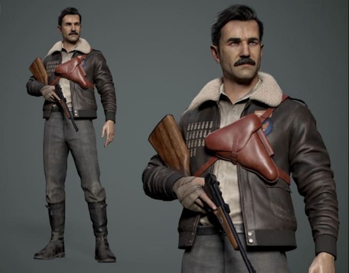 Build genesis 8 models,daz3d human model, nsfw skin texture, glb idle ...