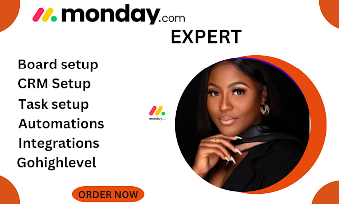 Setup Monday Com Workflow Manage Task Integrate With Make Com Zapier