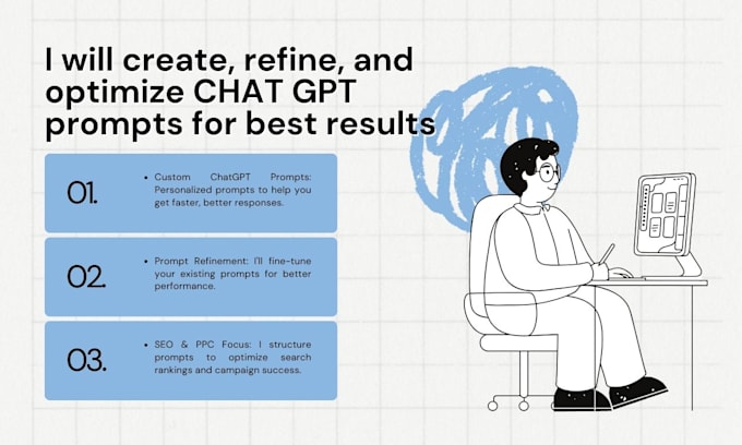 Create, refine, and optimize chatgpt prompts for best results by Juki006 | Fiverr