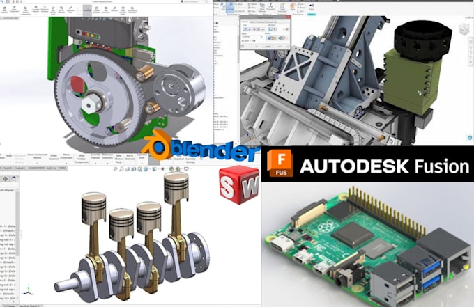 Design mechanical 3d cad product models drawing solidworks autocad stl stp print by Bayy_45 | Fiverr