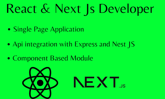 Develop website using reactjs, nextjs as frontend developer by ...