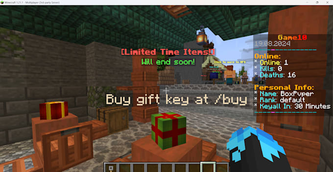 Sell you a fully configurated minecraft pvp server by Sakuraiminaso ...