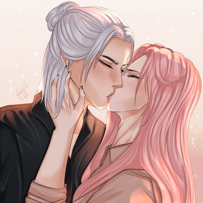 Make webtoon yaoi art for you by Artsyeleanor | Fiverr