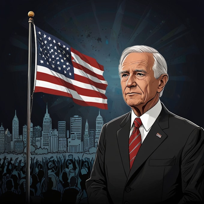 Draw an amazing political cartoon art by Hoenciaayer | Fiverr