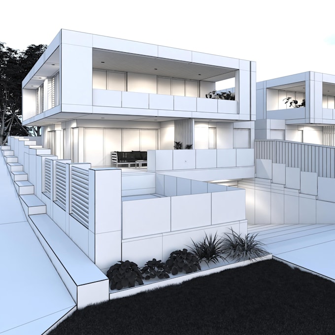 Build architectural 3d models with 3ds max, blender by Viz_maruf | Fiverr