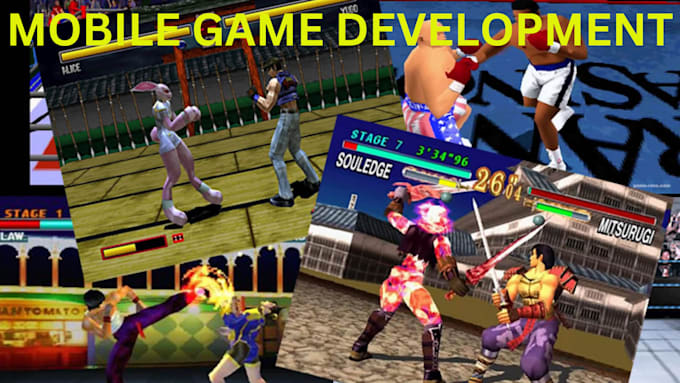 Develop 3d fighting game, 2d fighting game, multiplayer fighting game ...