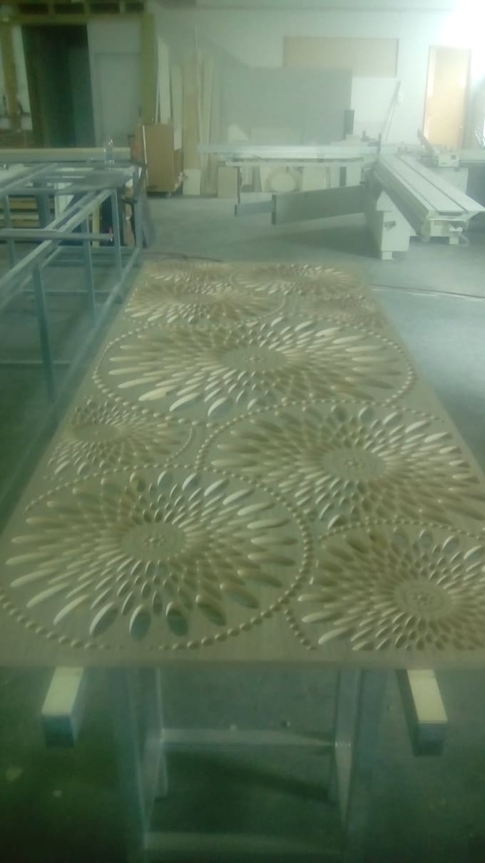 Create dxf, cad,svg file for cnc, gcode pgm or cix files by Kapgeo | Fiverr