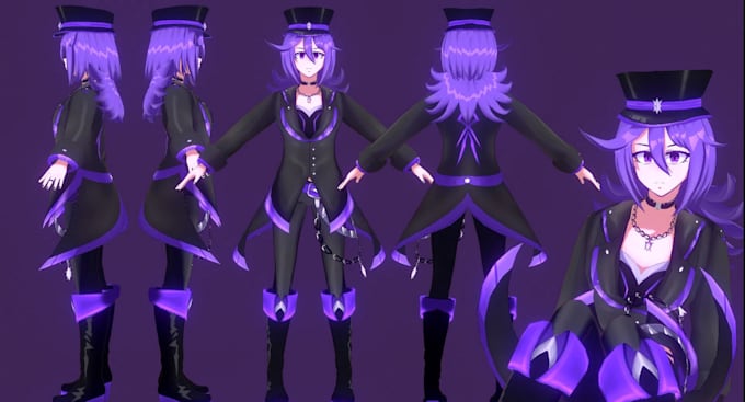 Make you a high quality vroid model for you by Boshich | Fiverr