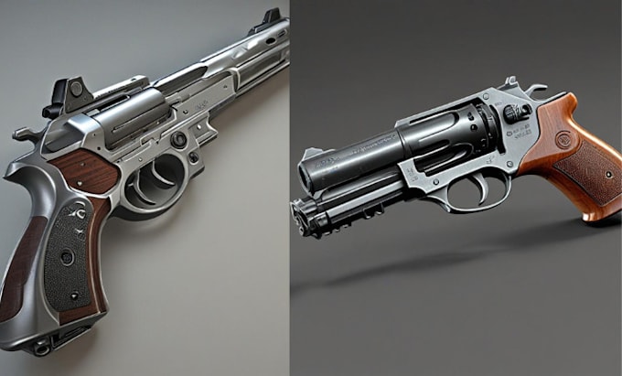 Create 3d game asset, 3d armor 3d gun model for unreal engine and unity games by Steve_design2 ...