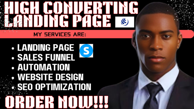 Do high conversion rate landing page by Dominiobereca | Fiverr