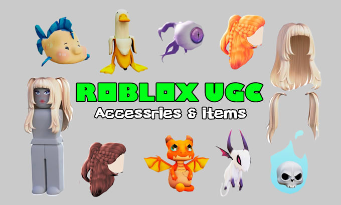 Design your dream roblox avatar custom ugc accessories and items by ...