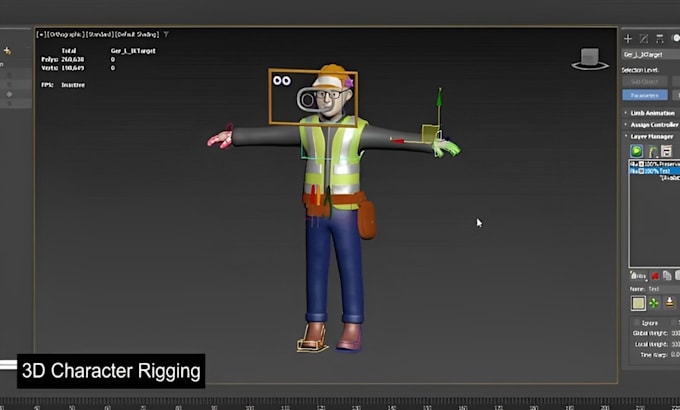 Do 3d Character Modeling And Rigging For Unity Unreal Games Animation In Blender By Darmilorlah
