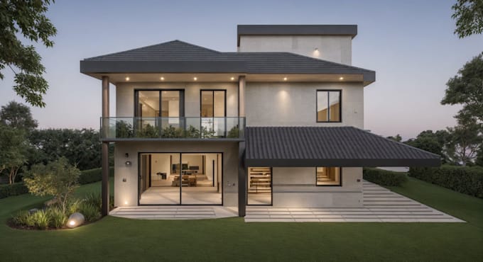 Design garden,backyard,terrace,photorealistic outdoor renders by ...