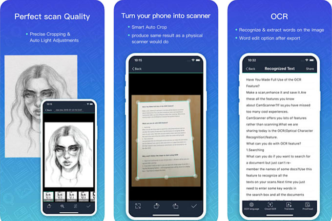 Develop ai image scanner, document scanner app, image to text app by ...