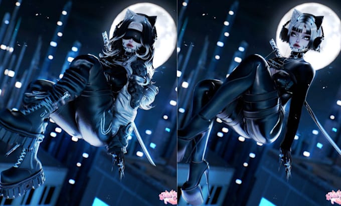 Custom vrchat avatar, vrc model, humanoid, furry, vrc design, vrc ...