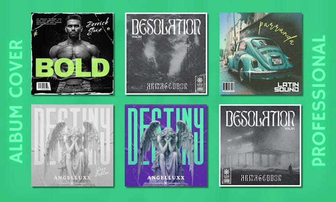 Professional album cover design for your music by Jhonatanjara | Fiverr