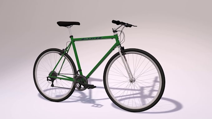 Create 3d bicycle animation 3d cgi bike animation 3d assembly exploded ...