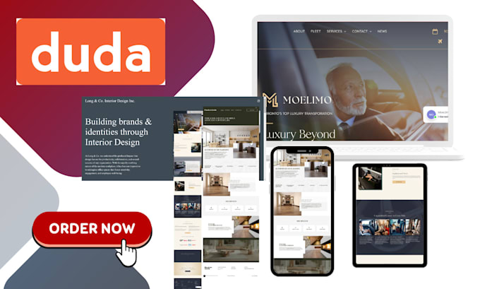 Develop clone multi functional duda website duda website design duda ...