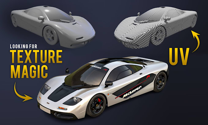 Texture your 3d model in substance painter by Salmankhalid695 | Fiverr