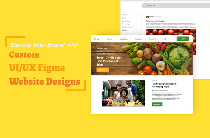 Do figma ui ux website design by Kevinn02 | Fiverr