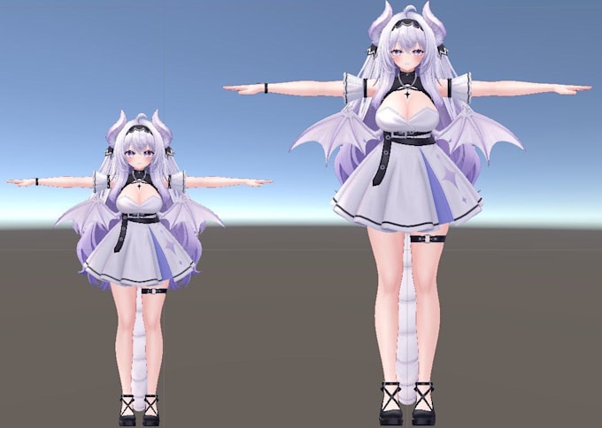 Create vrchat, vrchat avatar, vrc avatar, vtuber,3d models furry avatar ...