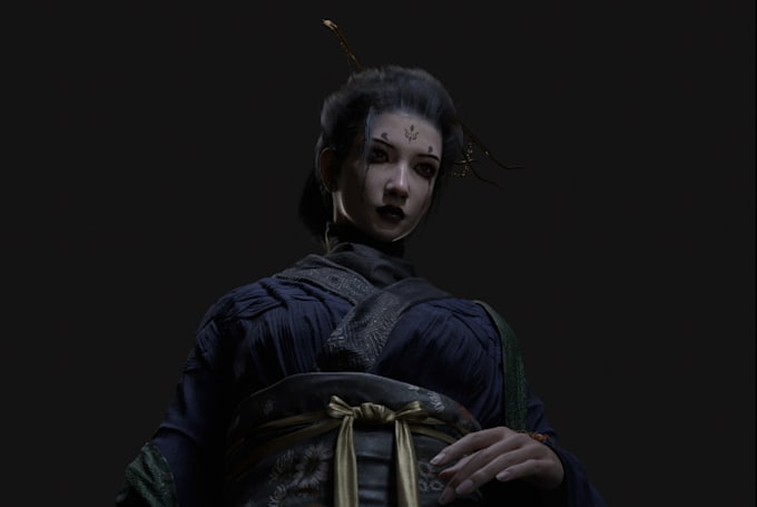 Formulate stunning realistic 3d, arkit, ready game character ...