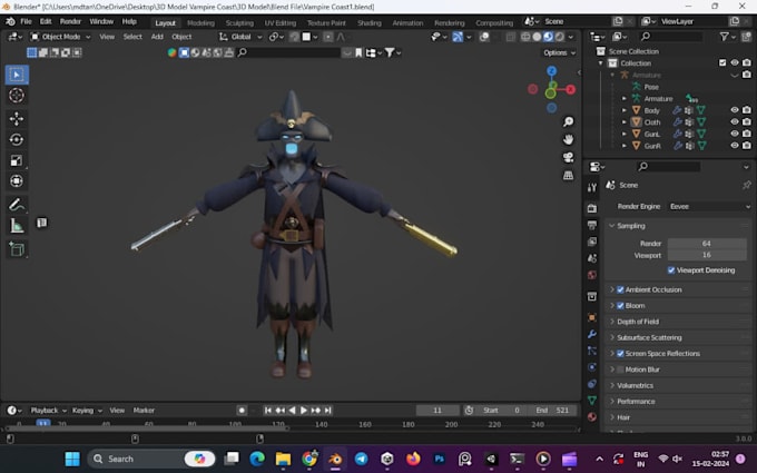 Create a custom vrchat furry avatar 3d model anime character vrc from ...