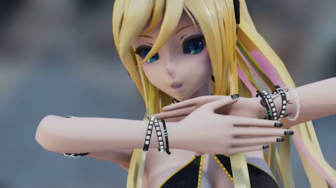 Convert fix koikatsu model mmd vrm model vtuber weight paint control ...