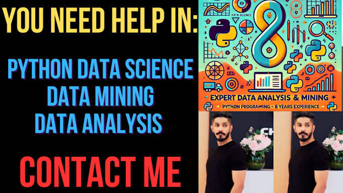 Do data mining, data analysis, and python data science by Viktheintern | Fiverr