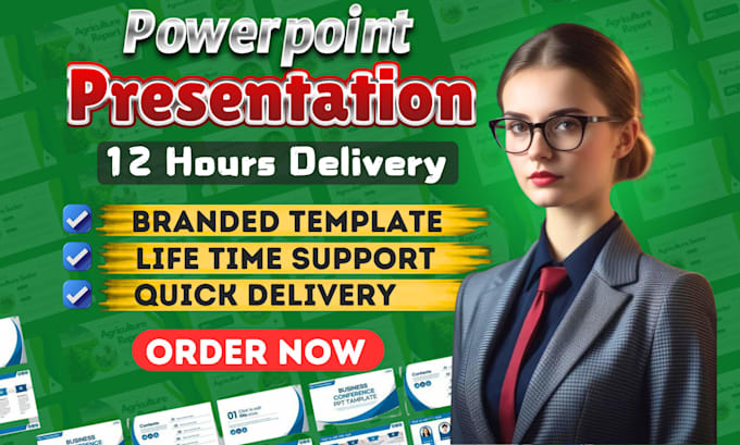 Redesign powerpoint presentation slides,powerpoint template, canva ...