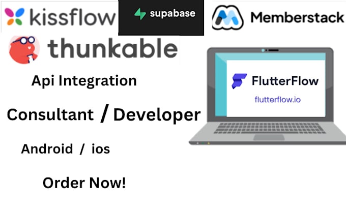 Do memberstack kissflow, thunkable, supabase api integration by Mercyadesanya11 | Fiverr