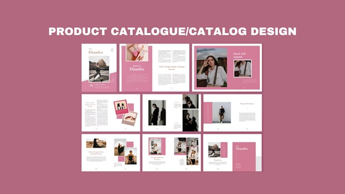 Design digital product catalog, catalogue, retail, booklet, flyer ...