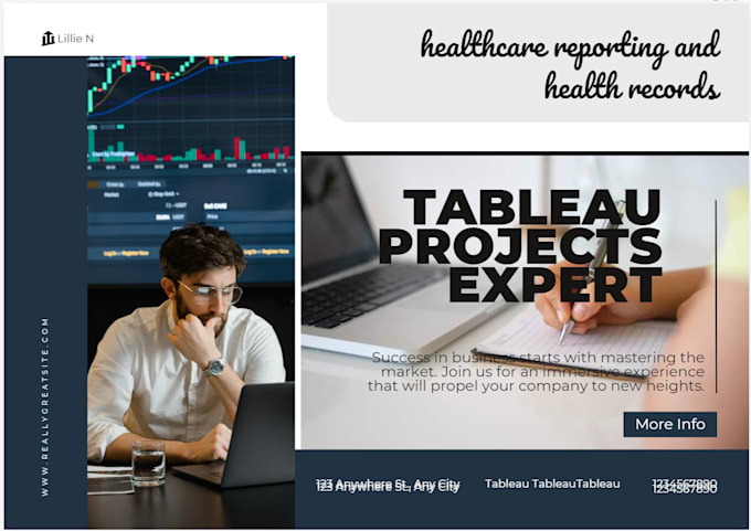 Cree informes y paneles de atención médica de primer nivel en tableau