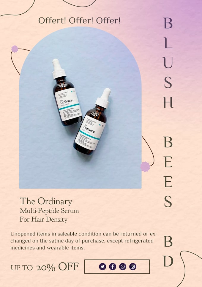 Design social media posts graphics for facebook, instagram by Fly ...