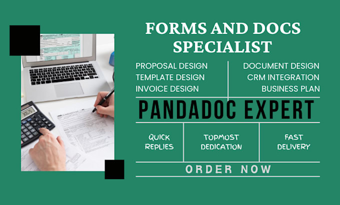 Setup pandadoc template, proposify and docusign design by Dave_wis45 ...