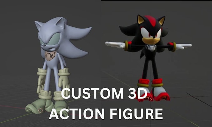 Design your 3d model for toys ,action figures, animation characters for ...