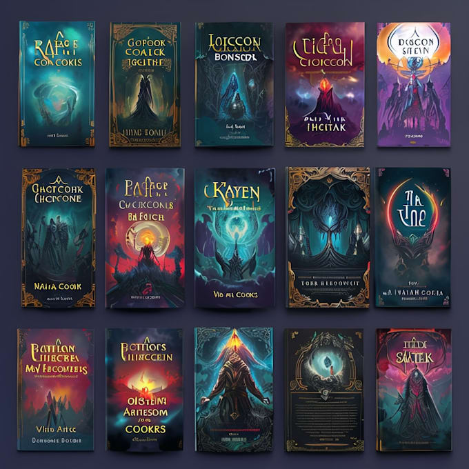 Design stunning fantasy book cover art book design, e book by Ulocresh ...