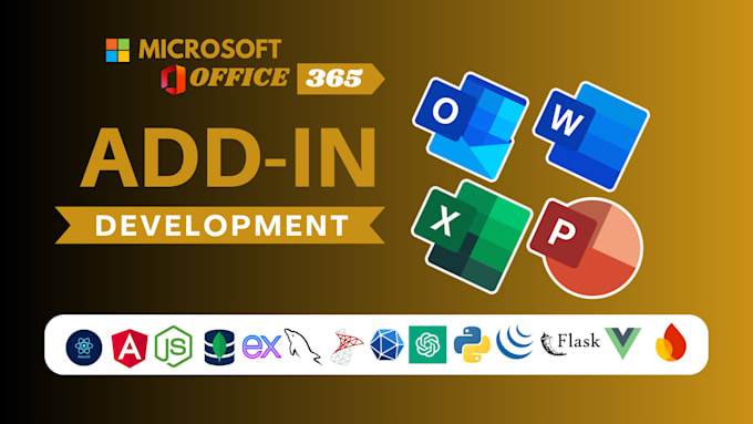 Develop custom office addins by Saad_plugin_dev | Fiverr