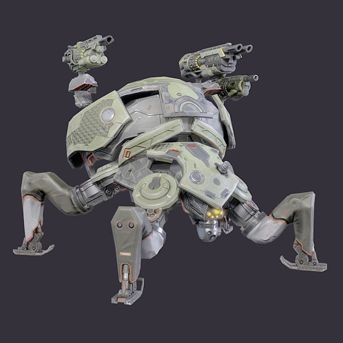 Draw a mecha, pop art ,fan art and original character by Clutsecta | Fiverr