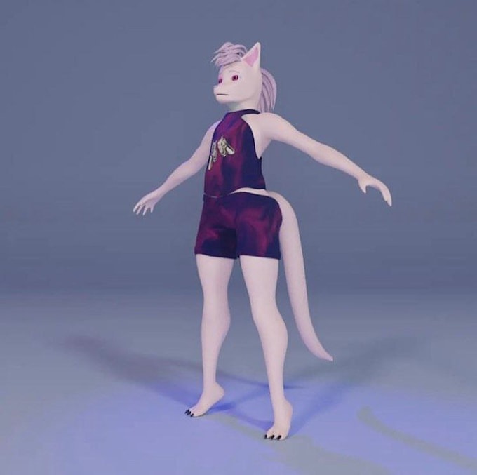 Make custom vrchat avatar 3d avatar 3d modelling, by Stomas_vrc | Fiverr