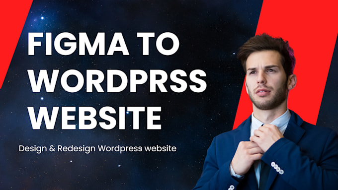 Convert figma to wordpress responsive website by Morshedsheikh | Fiverr