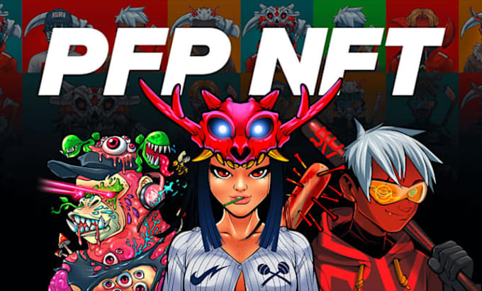 Create unique pfp collectible nft art by Ryanhaas443 | Fiverr